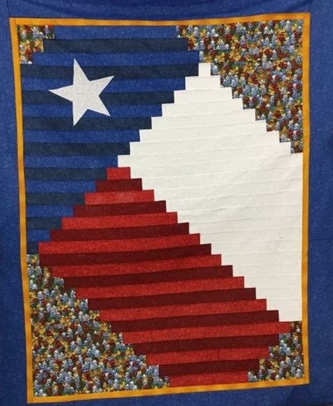 Texas Pride Quilt Pattern by Debonaire Designs ( 2 1/2 Inch Strip ...