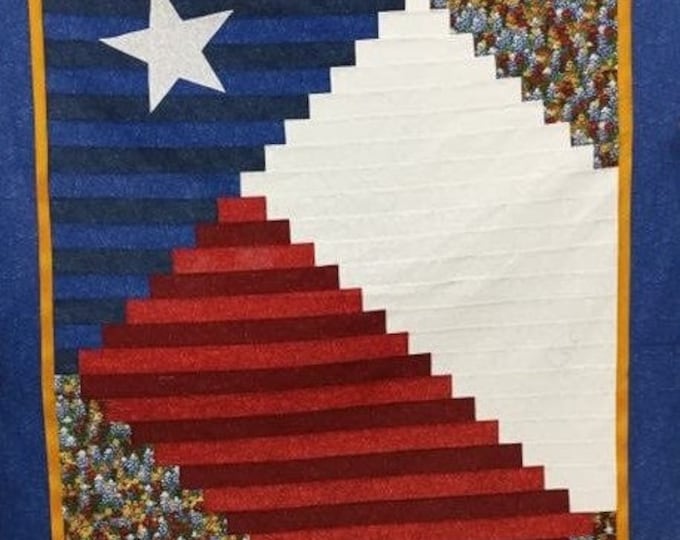 Texas Pride Quilt Pattern by Debonaire Designs ( 2 1/2 Inch Strip ...