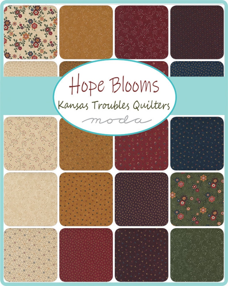 Hope Blooms Collection Quilt Kit Quilt Size: 66 X - Etsy