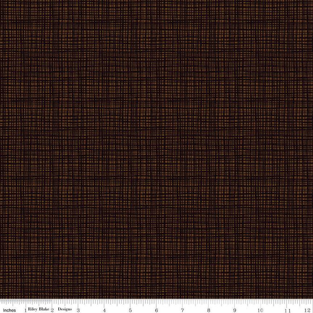 Texture Collection Mocha Yardage by Sandy Gervais for Riley Blake Designs (43"/44") Wide C610 ...