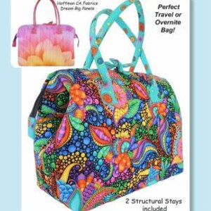 City Bag Uptown Pattern by Aunties Two Patterns : (14" Tall X 17" Wide ...
