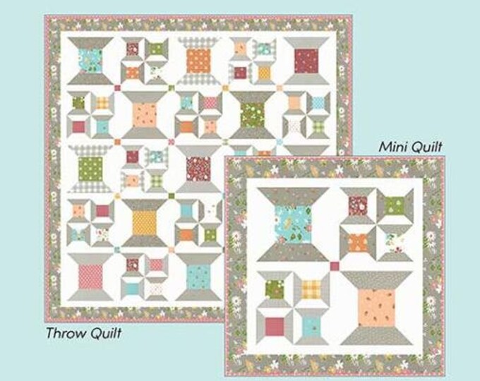Woodland Frolic Machine Pieced Quilt Pattern by Corey Yoder of ...