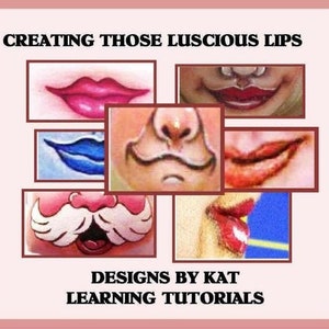 Creating Those Luscious Lips for Cloth Dolls PDF Tutorial - PDF ...