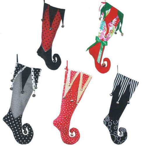 NI202E Jester Christmas Stocking Sewing Pattern PDF - Etsy Australia