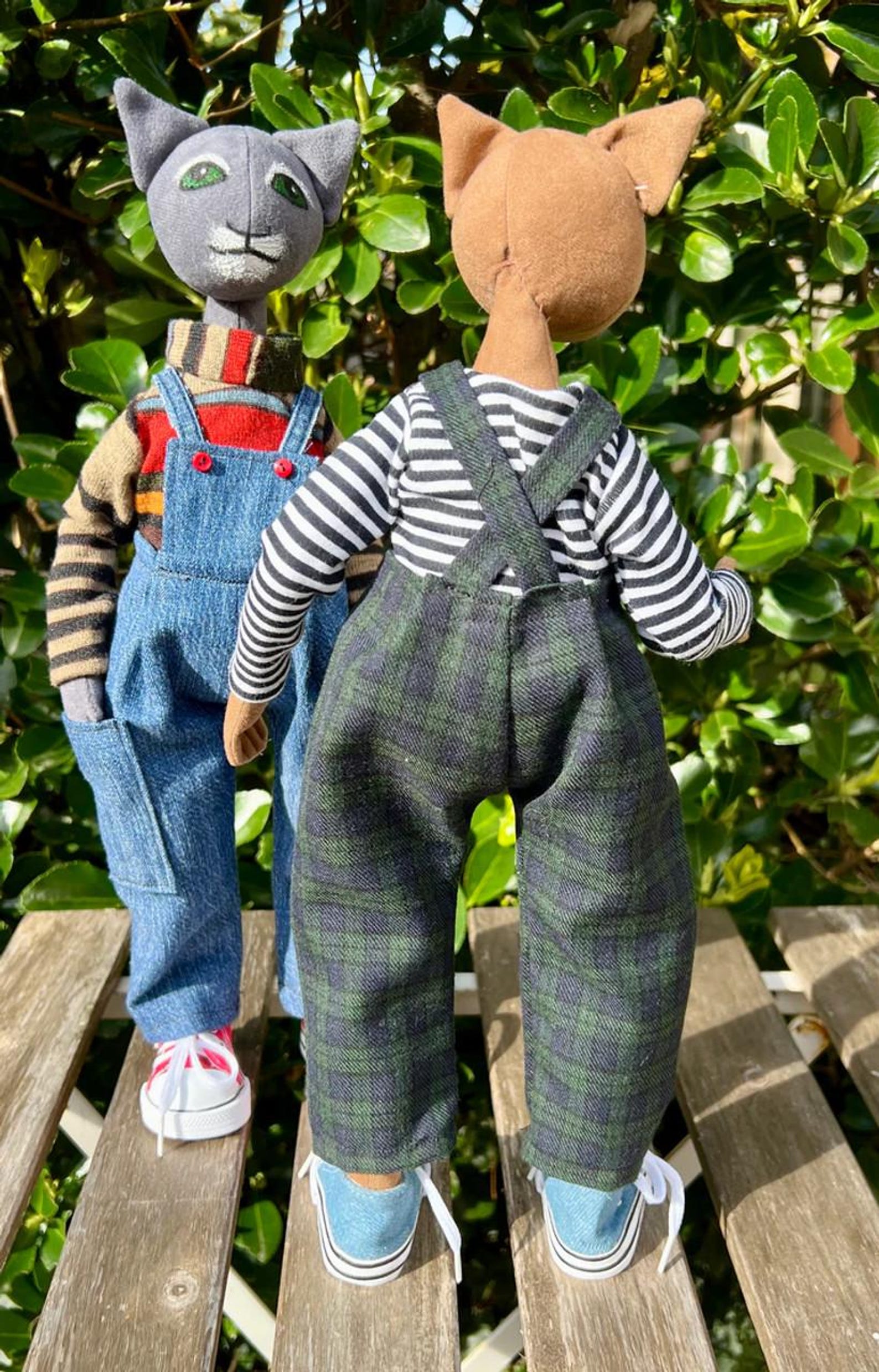 New - KIT KAT Boys - Korky and Cracker Cloth Cat Dolls Sewing Pattern ...