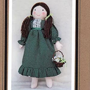 RC607E – “lucy” Cloth Doll Sewing Pattern – PDF Download Doll Making ...