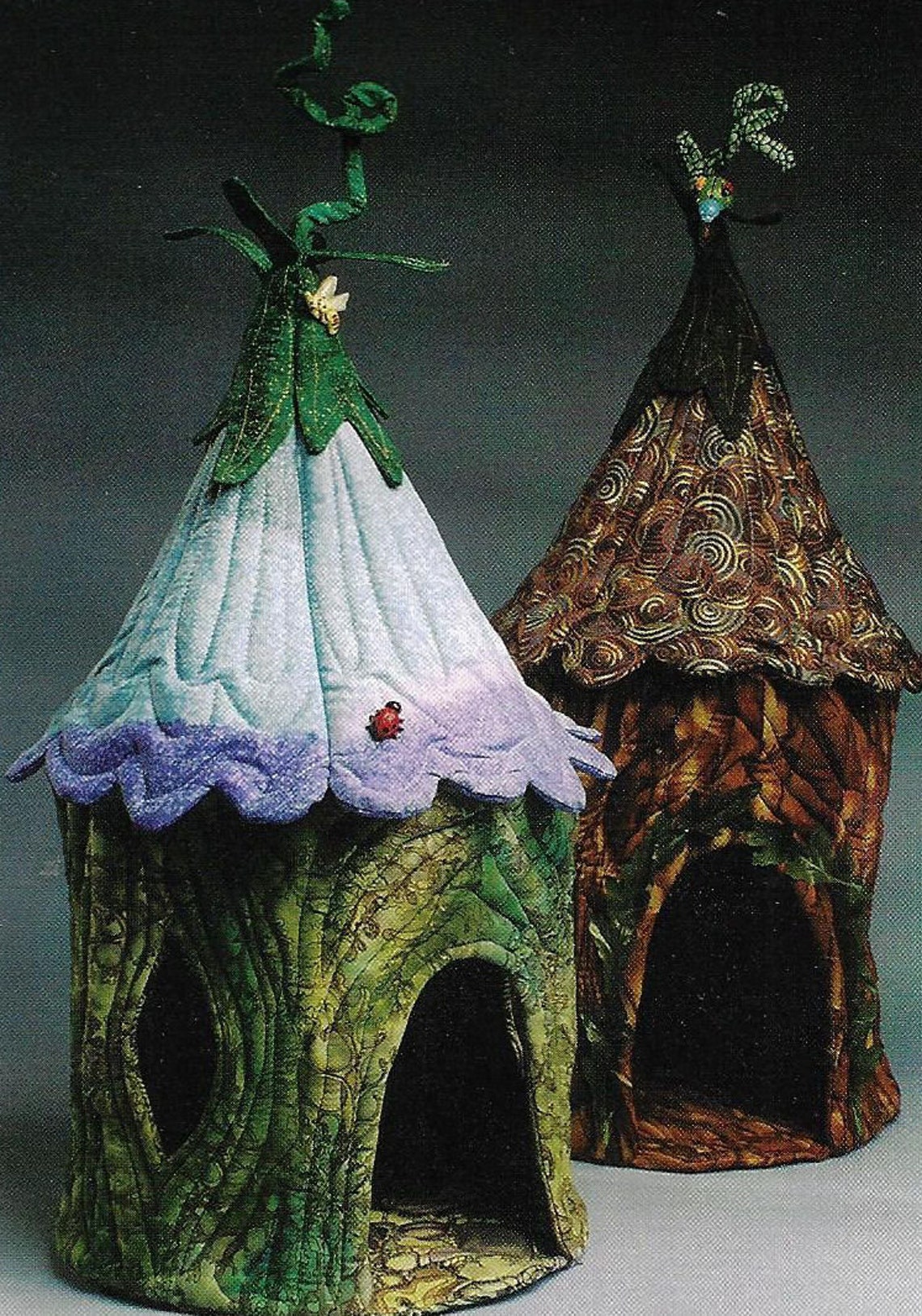 Fairy Houses - Sewing Pattern for 22” Houses for Favorite Dolls or ...