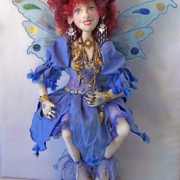 Robin, A Baby Flower Fairy Cloth Doll Pattern Doll Making E-pattern PDF ...