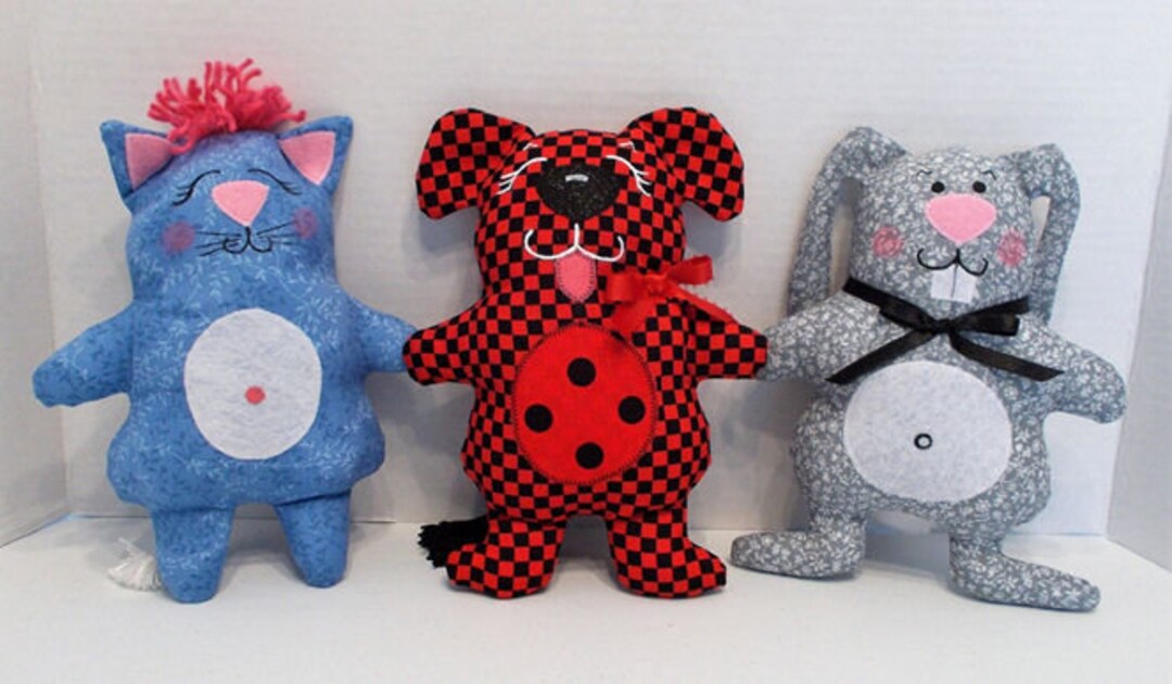 Simple Little Baby Toys - Soft Doll Sewing Pattern – PDF Download Doll ...