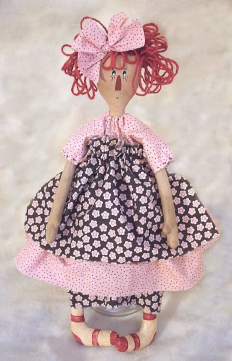 RP315E Pinky Annie, 20 PDF Raggedy Ann Cloth Doll Pattern by Michelle ...