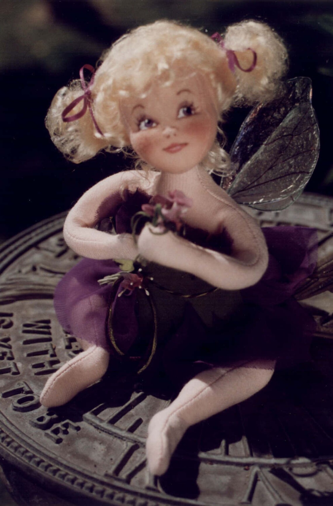 Viola A Flower Fairy Cloth Doll Pattern Doll Making - Etsy