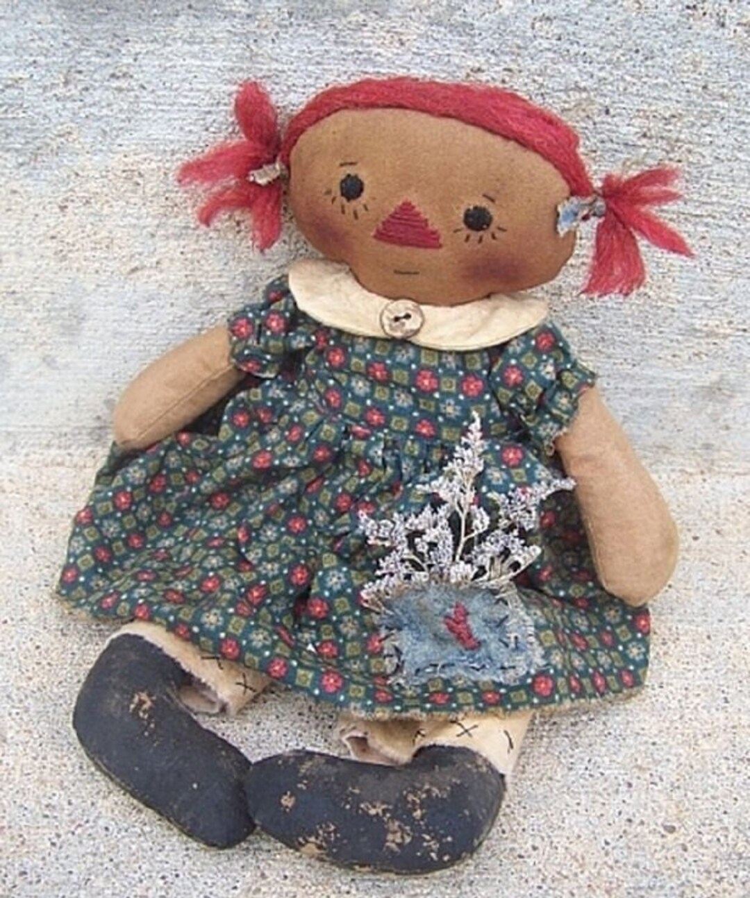 RP339E - Little Ole Annie, 11" PDF Download Primitive Raggedy Ann Cloth ...