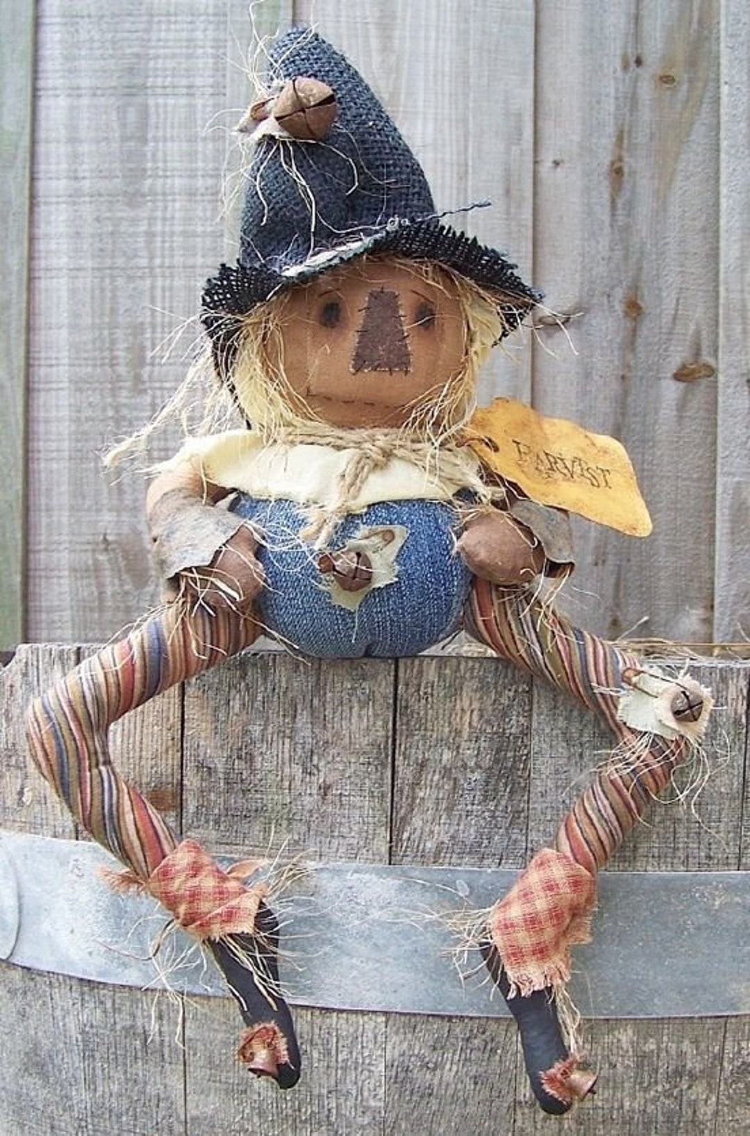 RP351E - Silly Ole Scarecrow, PDF Download Cloth Doll Pattern by ...