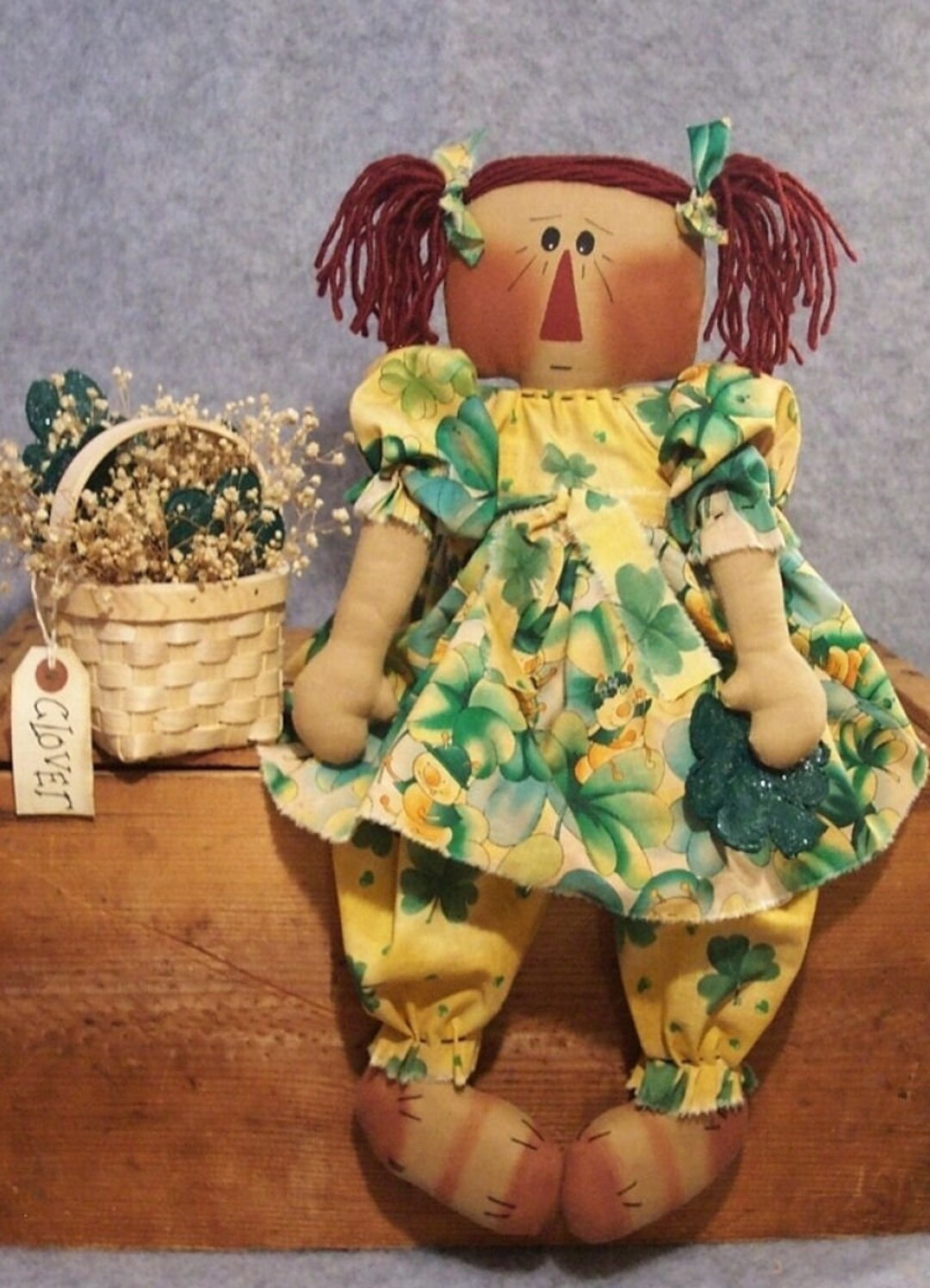 RP116E - St. Patti Ann, Raggedy Ann Style Doll Sewing Pattern by ...