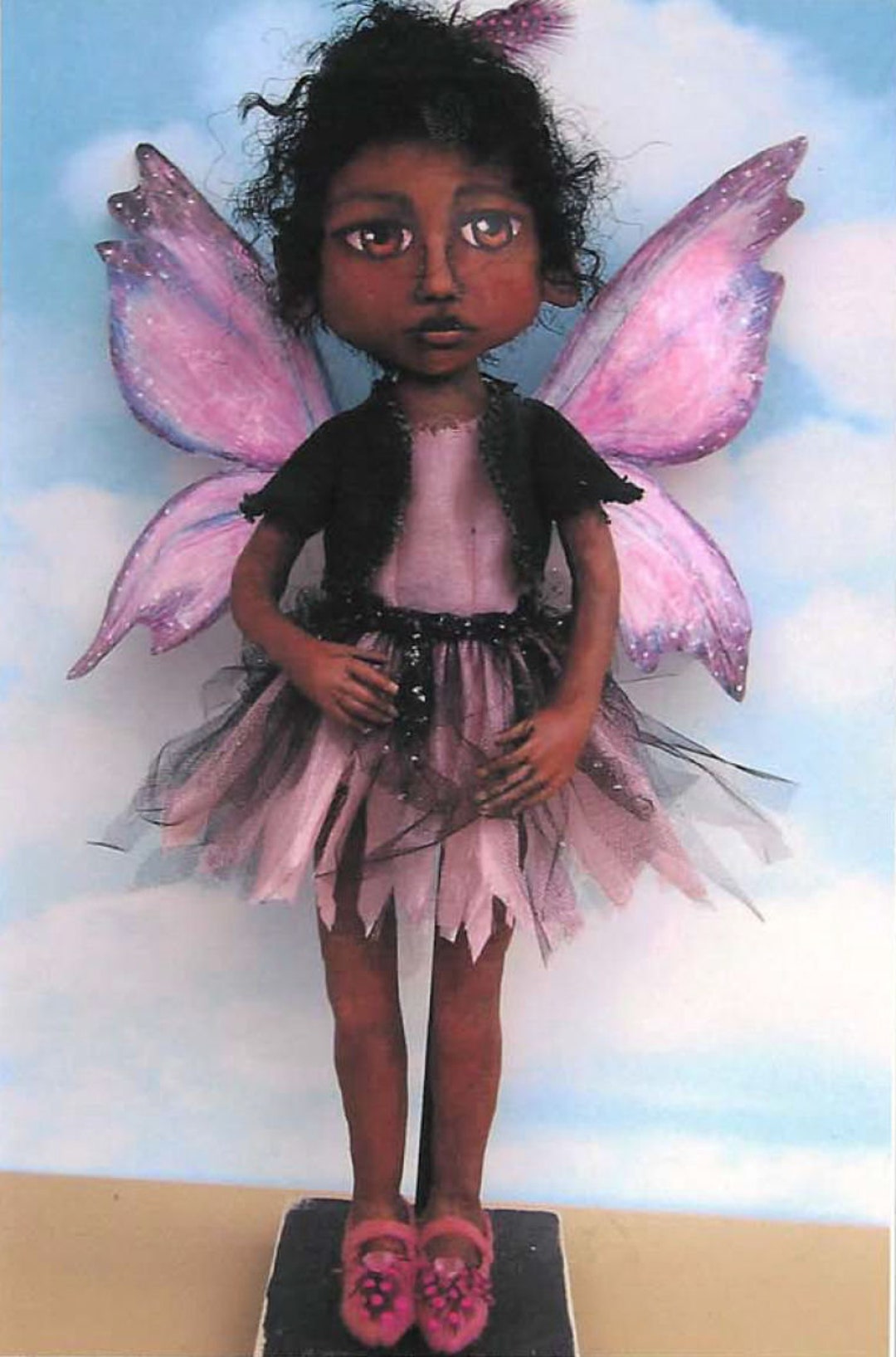 SE443 - Rainey, Fairy Fabric Doll Pattern, Sewing Cloth Doll Pattern ...