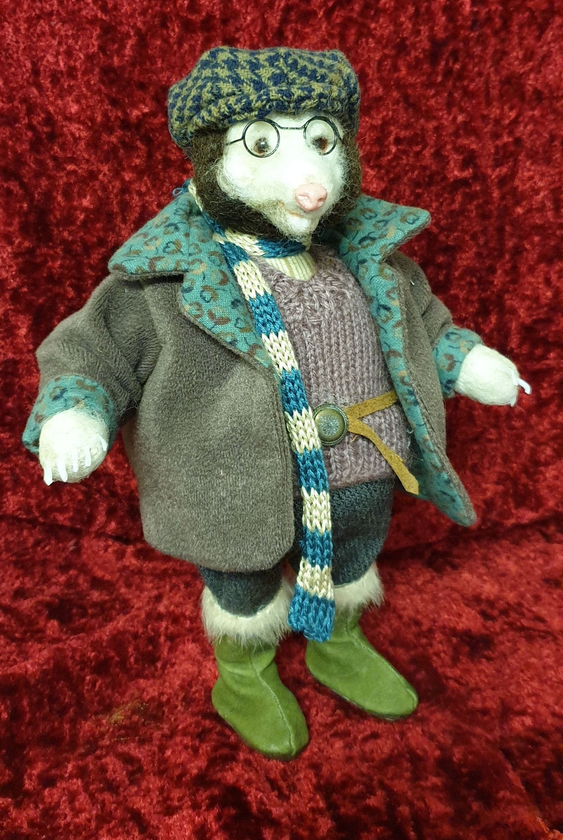 SR848E Mole Storybook Cloth Doll Making Sewing Pattern by - Etsy