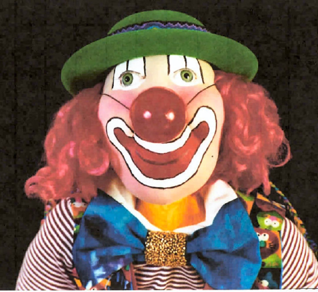 SR802E - Alley Oop - 24" Clown Cloth Doll Making Sewing Pattern by ...