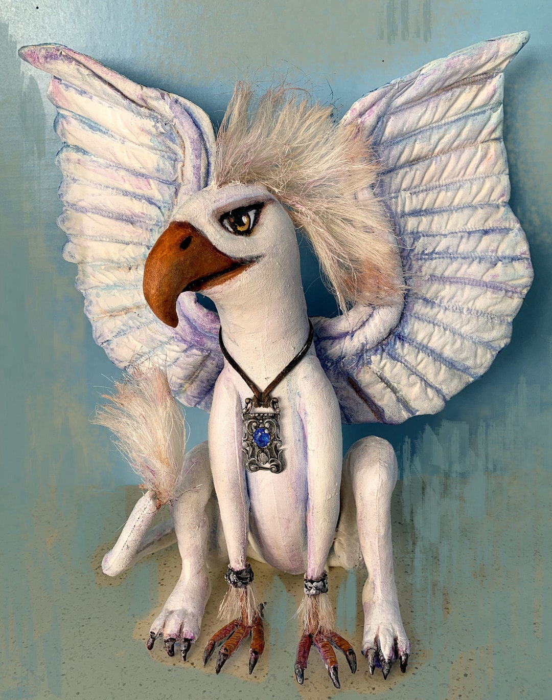 Griffin, 11" X 14" Painted Fabric Doll Pattern - A Mythical Creature ...