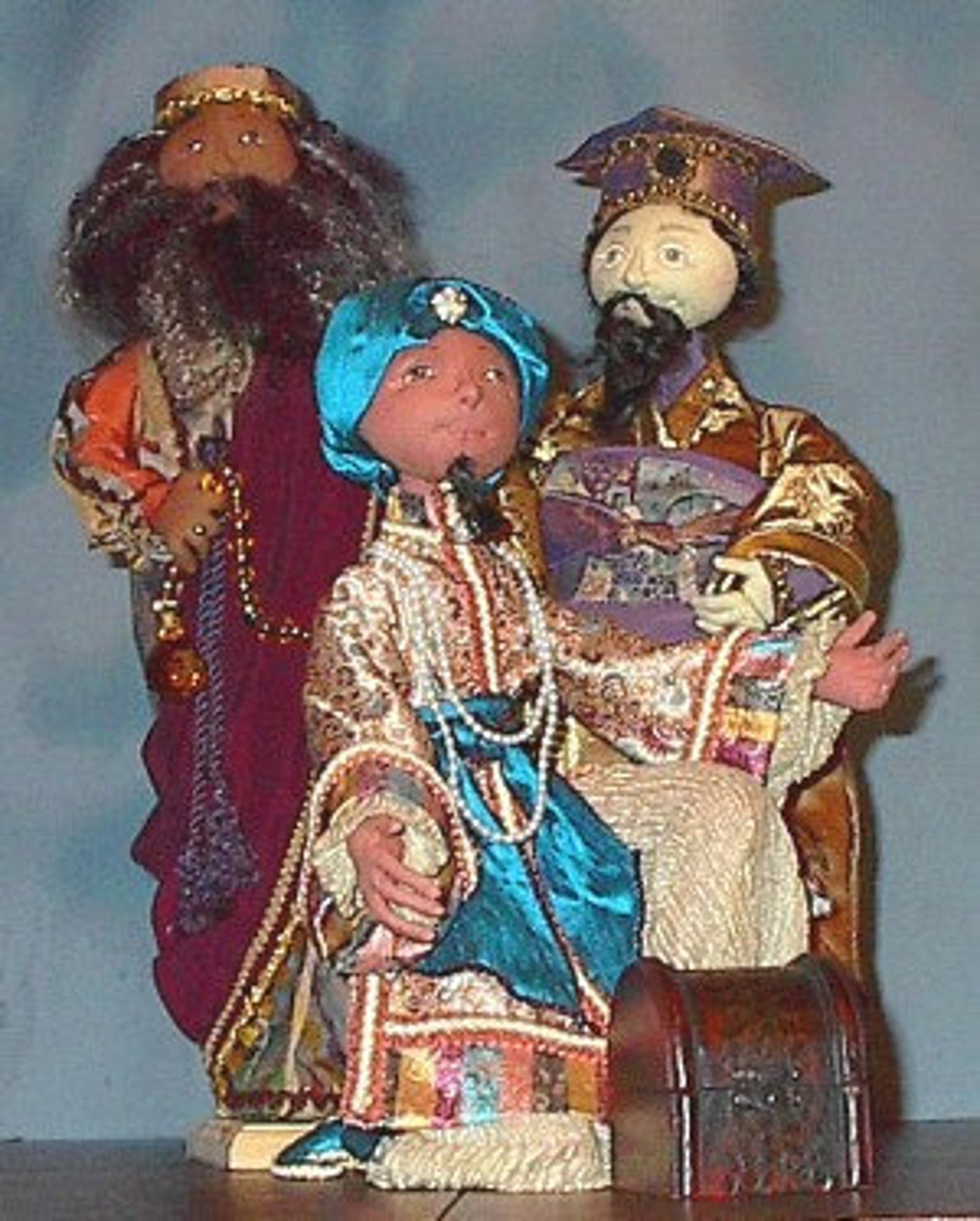 The Three Kings - Cloth Doll Sewing Patterns for African, Oriental and ...