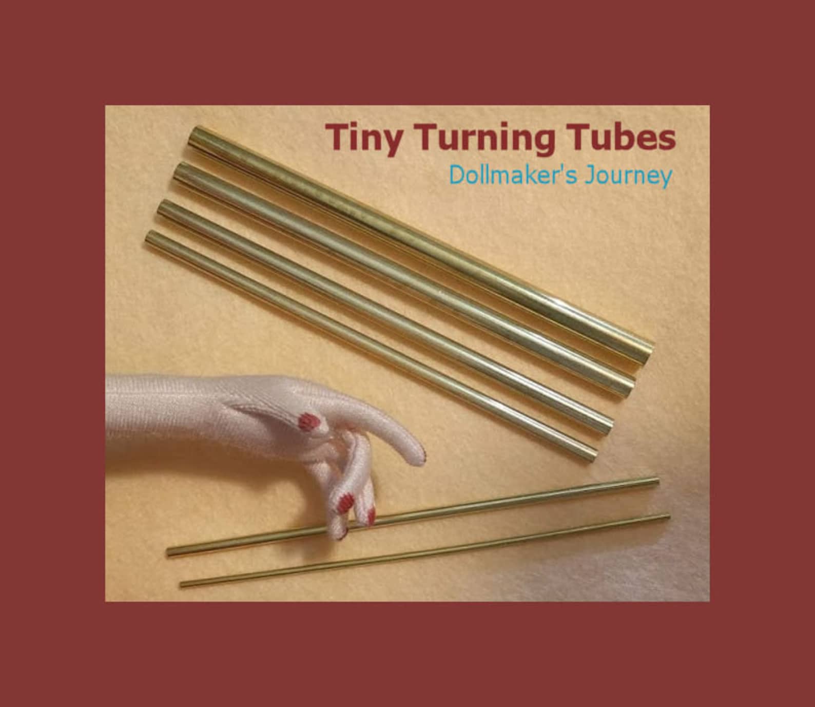 Tiny Turning Tubes Recommended by Dollmakers for Turning - Etsy