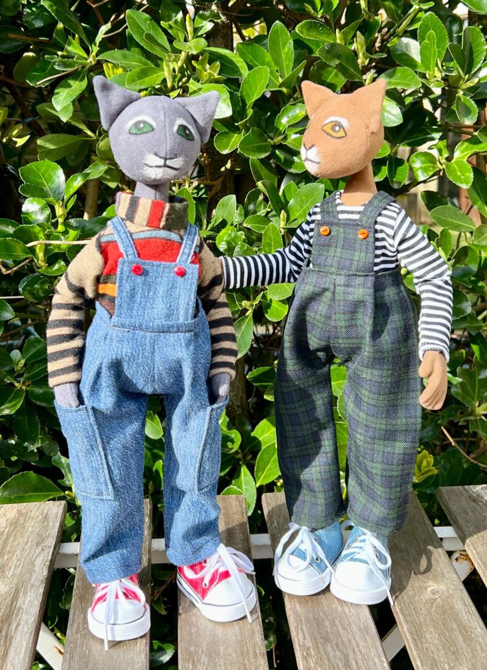 New - KIT KAT Boys - Korky and Cracker Cloth Cat Dolls Sewing Pattern ...