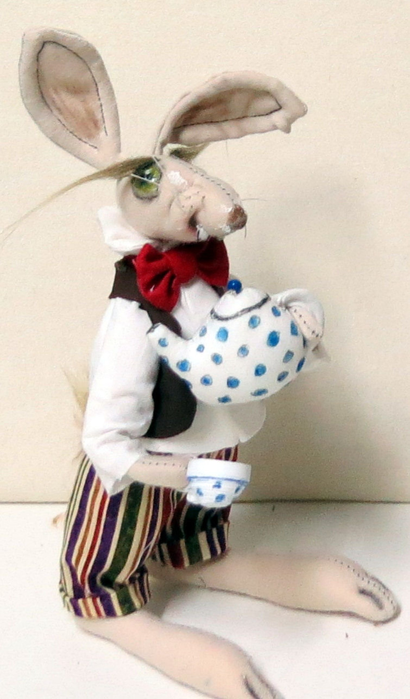 March Hare, 10" Tall Hare/rabbit Cloth Doll Making Sewing Pattern, PDF ...