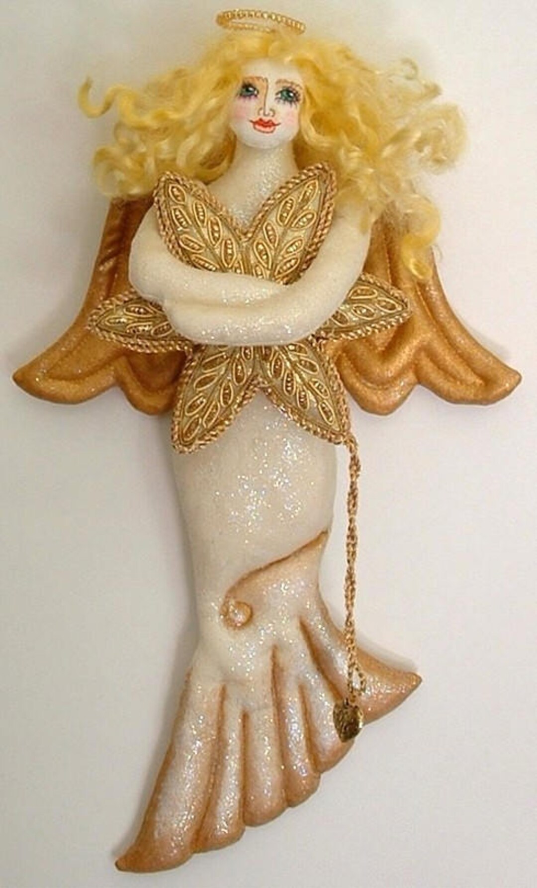 LA201E - Golden Angel, Cloth Wall Doll Making Sewing Pattern - PDF ...