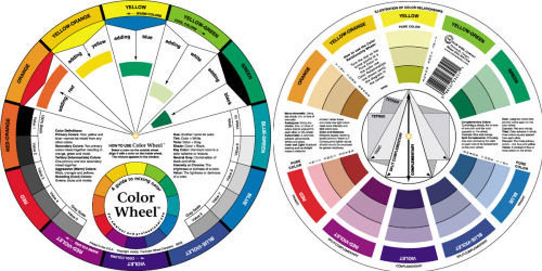 Color Wheel - A Guide to Mixing Colors for Amateur and Professional Use ...