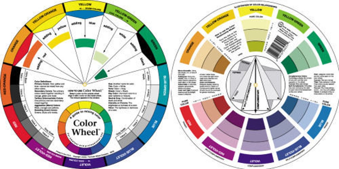 Color Wheel - A Guide to Mixing Colors for Amateur and Professional Use ...