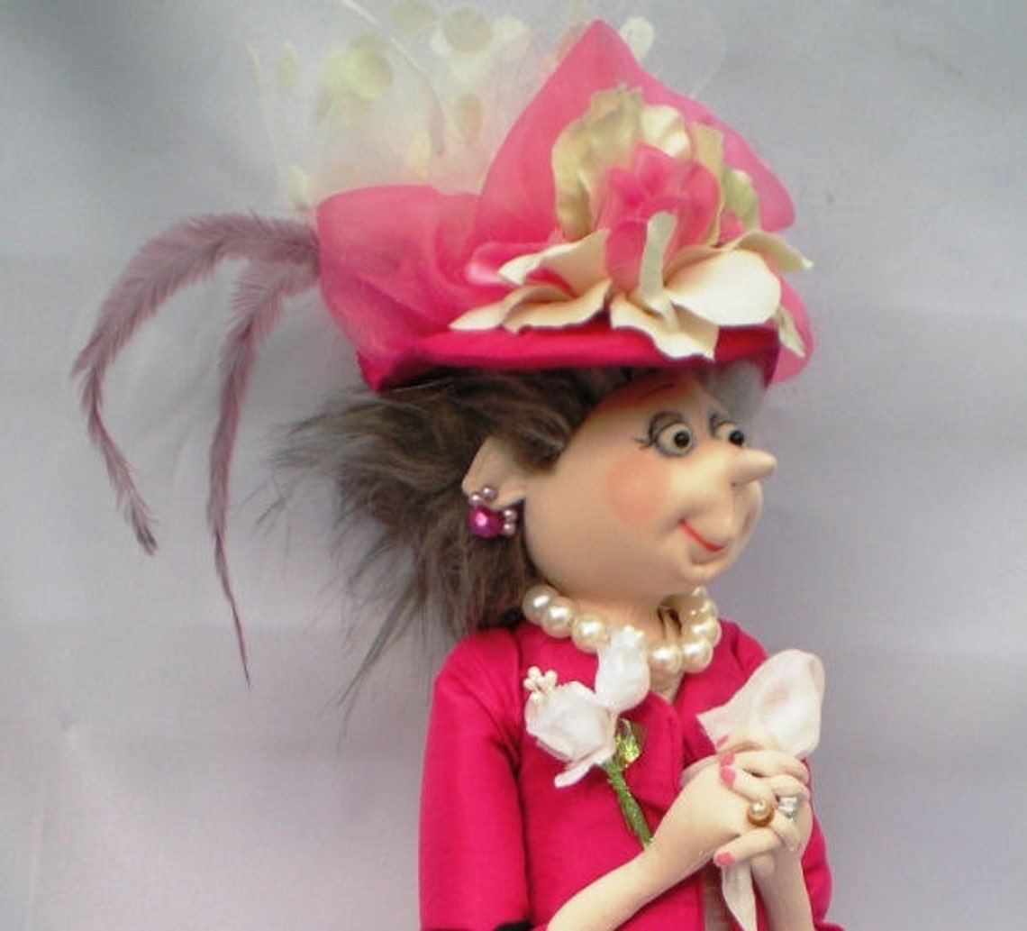 Mother of the Bride PDF Cloth Dollmaking Sewing Pattern by Jill Maas ...
