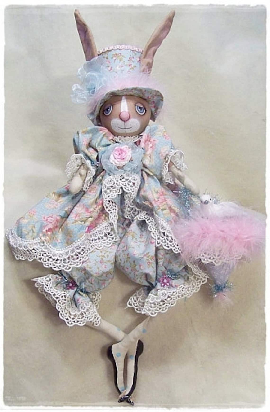 RP348E Bunny Foo Foo PDF Cloth Doll Making Sewing Pattern - Etsy
