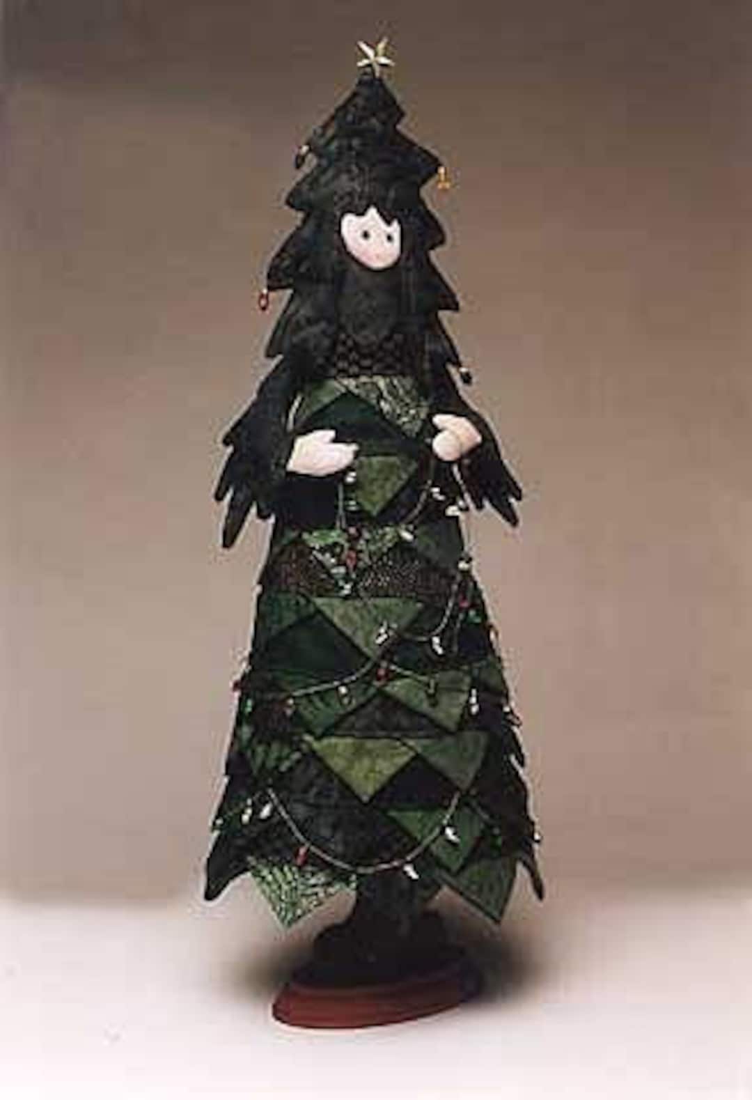 Oh Tannenbaum - 23" Fabric Christmas Tree Pattern - PDF Download Cloth ...