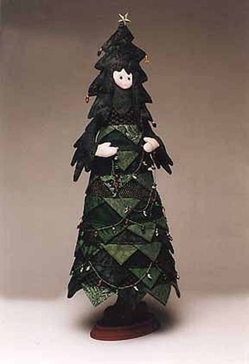 Oh Tannenbaum - 23" Fabric Christmas Tree Pattern - PDF Download Cloth ...