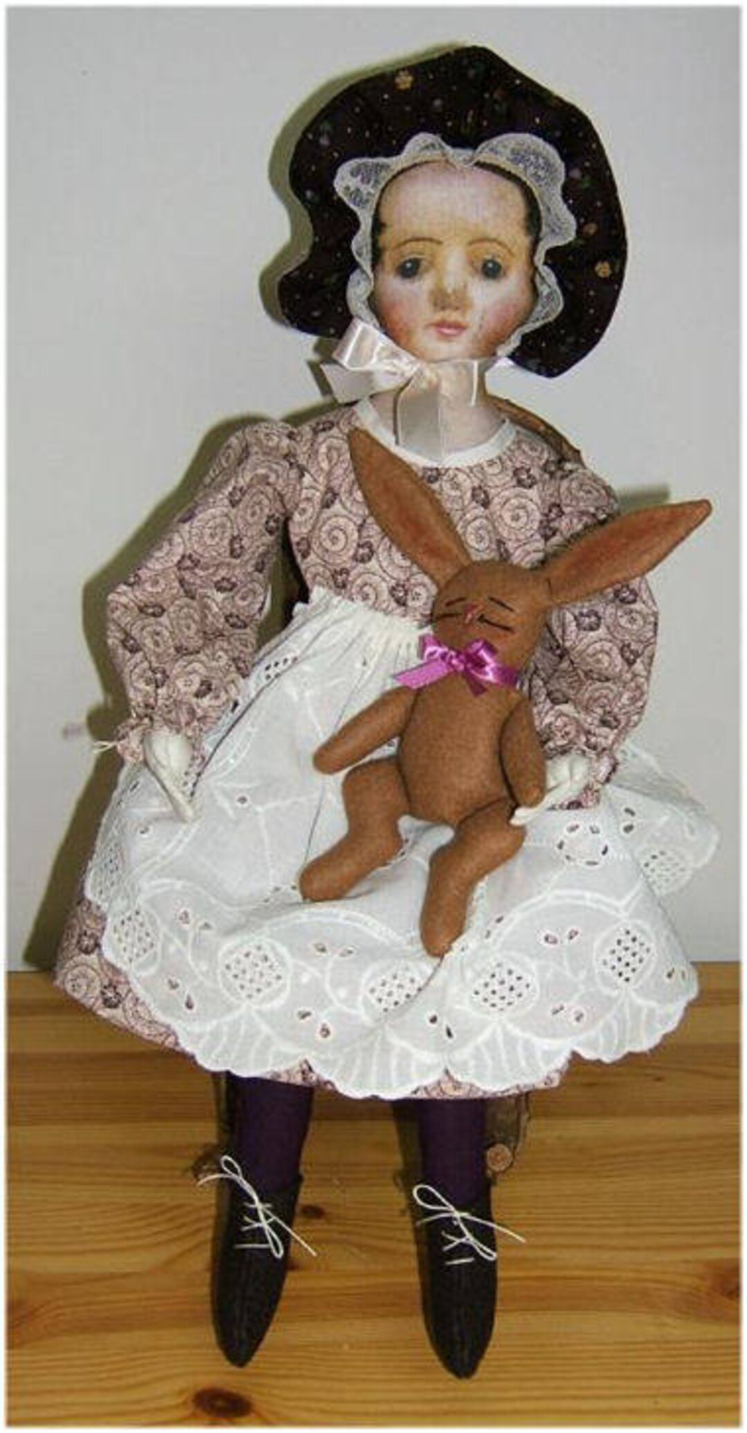 Judi Ward Original Design - Prissy Prims ~ Cloth Doll Making E-pattern - Download Sewing Pattern ...