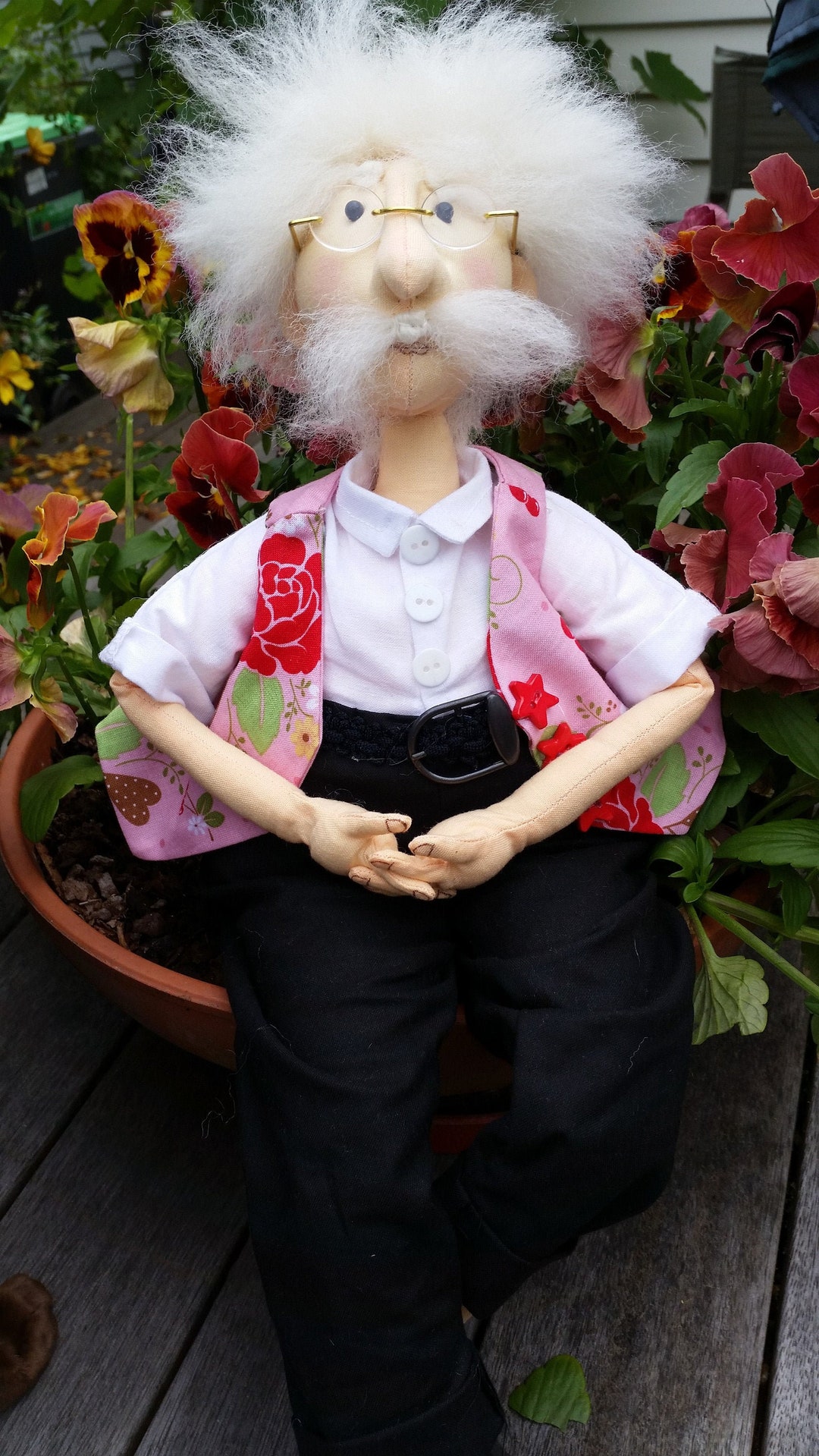 Albert, 19" Male Cloth Doll Making Sewing Pattern by Raewyn Parker ...