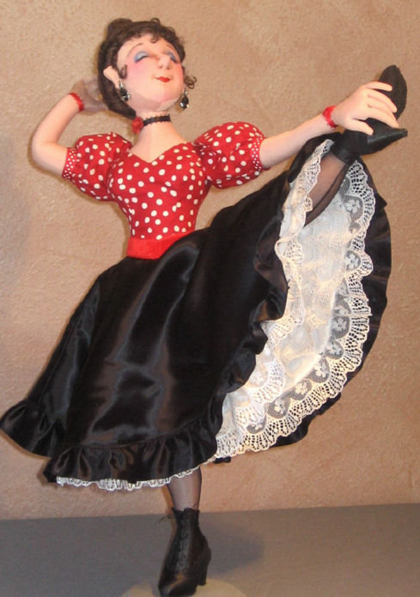 AB507E - La Danseur Can-can, Costume Sewing Pattern for “la Femme” Doll ...