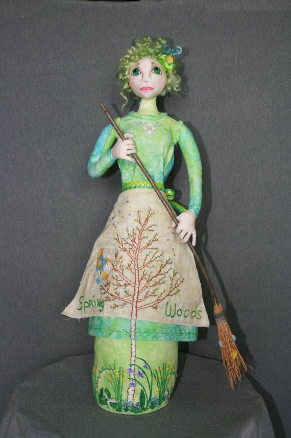 Spring Woods 20 Tall Stump Doll PDF Cloth Doll Making | Etsy