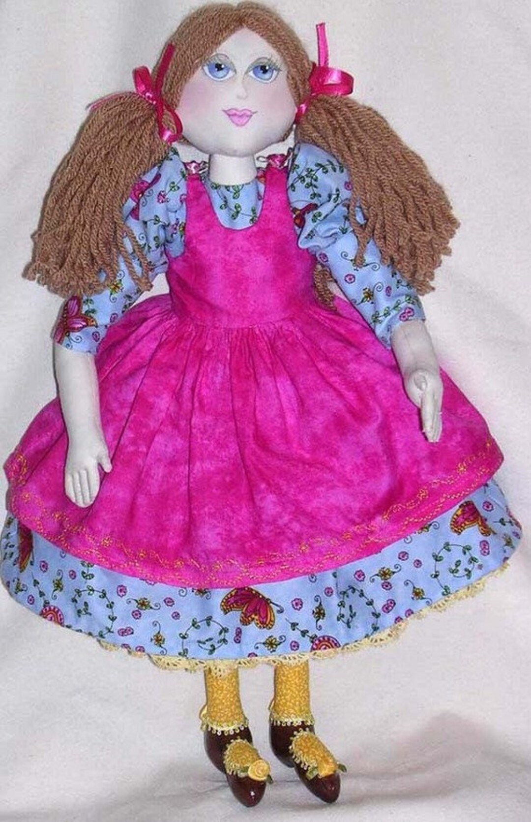 NH705E – Polly, Cloth Doll Pattern – Polly, Cloth Doll Pattern - Etsy