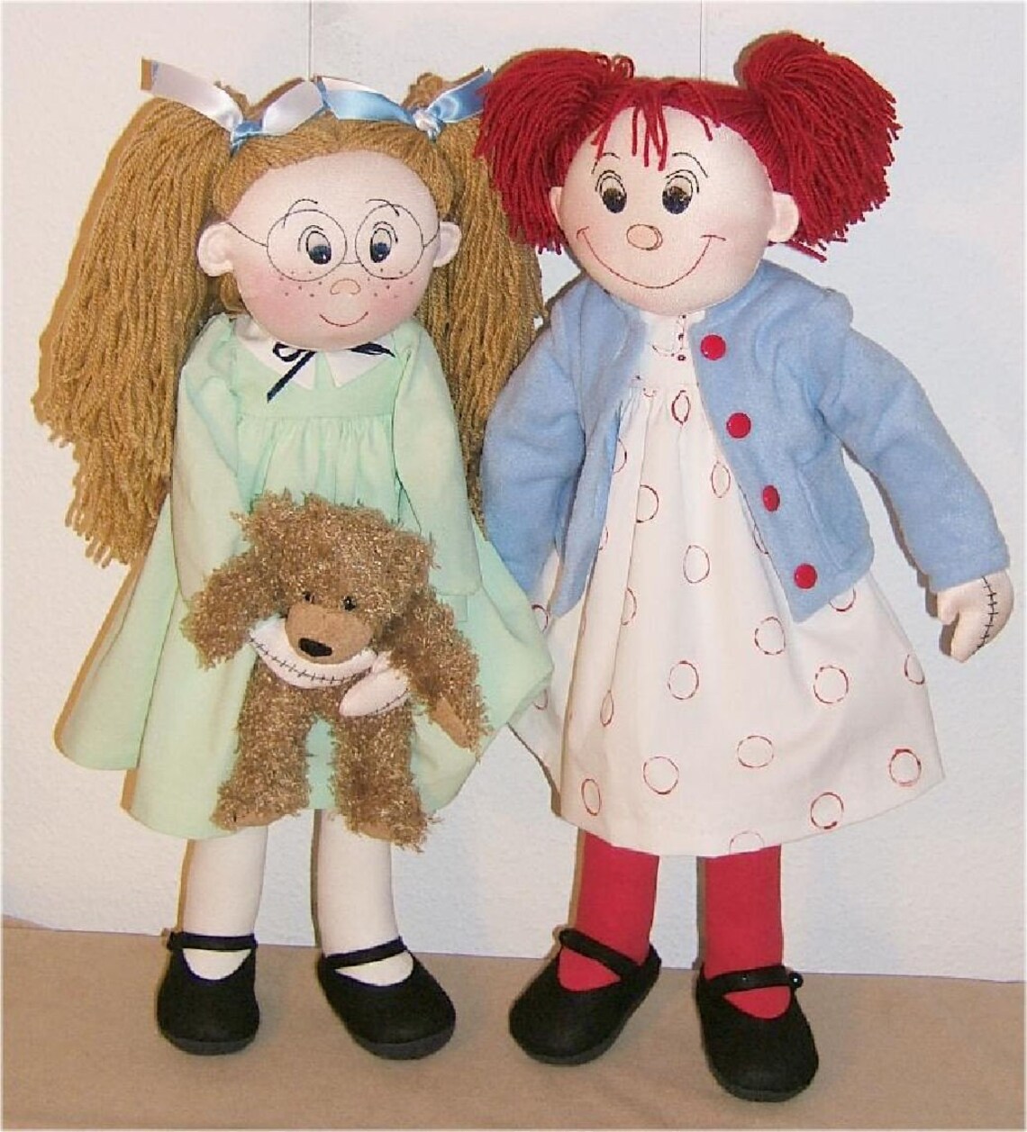 Violet Pickles and Ruby Buttons - 18” - 21" Classic Baby Doll Sewing ...