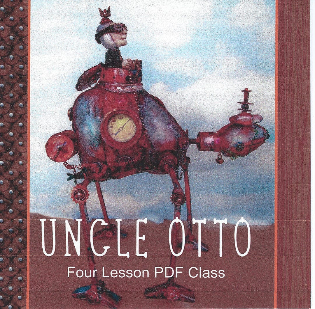 Doll Making Class, Uncle Otto, Steampunk Art Doll Project by Susan ...