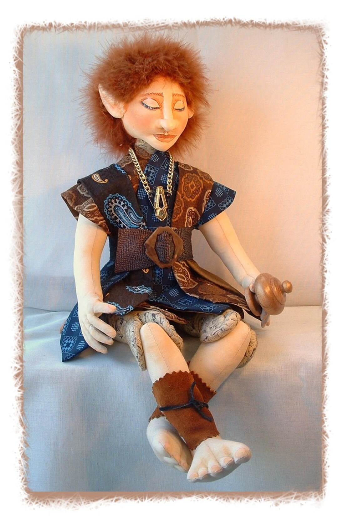 LA202E - Tye, Cloth Elf Doll Making Sewing Pattern - PDF Download - Etsy