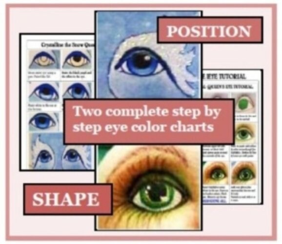 Those Beautiful Doll Eyes Tutorial by Kat Lees - PDF Download on How to ...