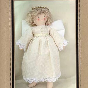 RC606E – “NOEL” Angel Cloth Doll Sewing Pattern – PDF Download Doll ...