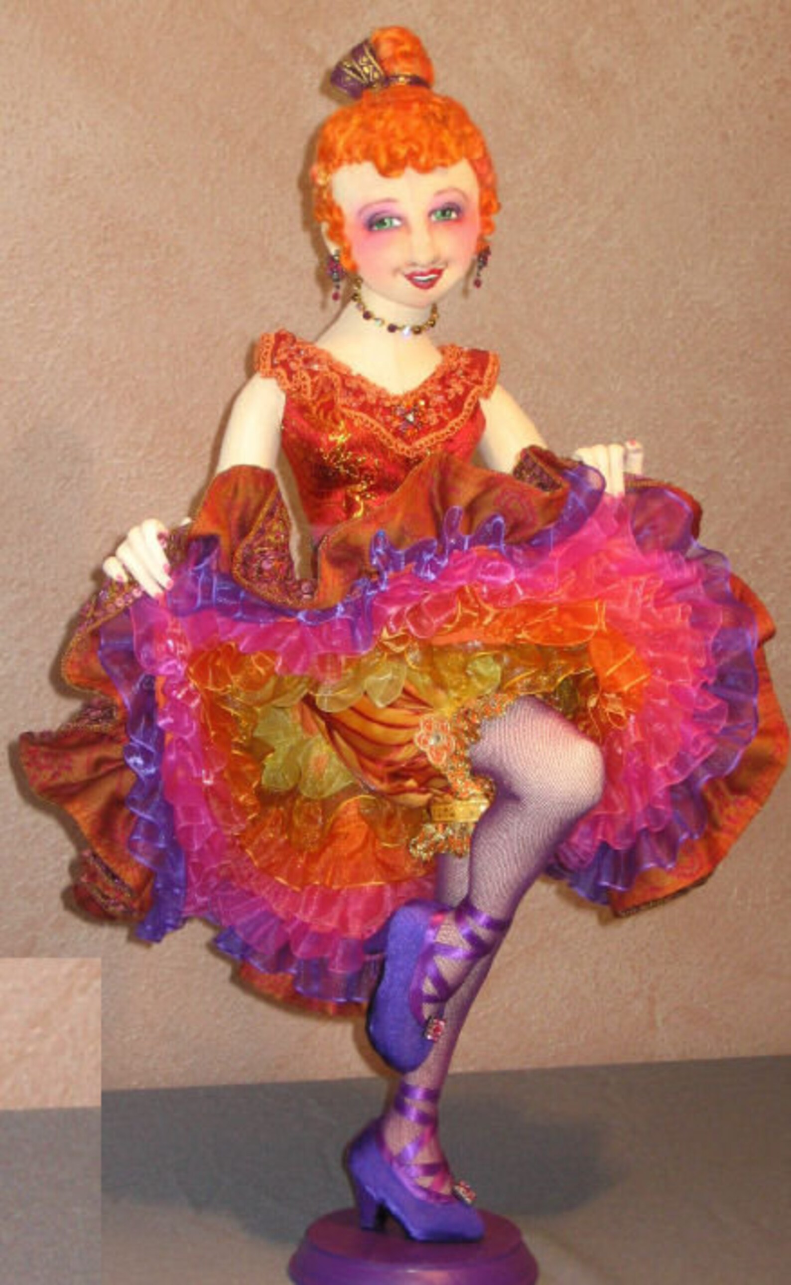 AB507E - La Danseur Can-can, Costume Sewing Pattern for “la Femme” Doll ...