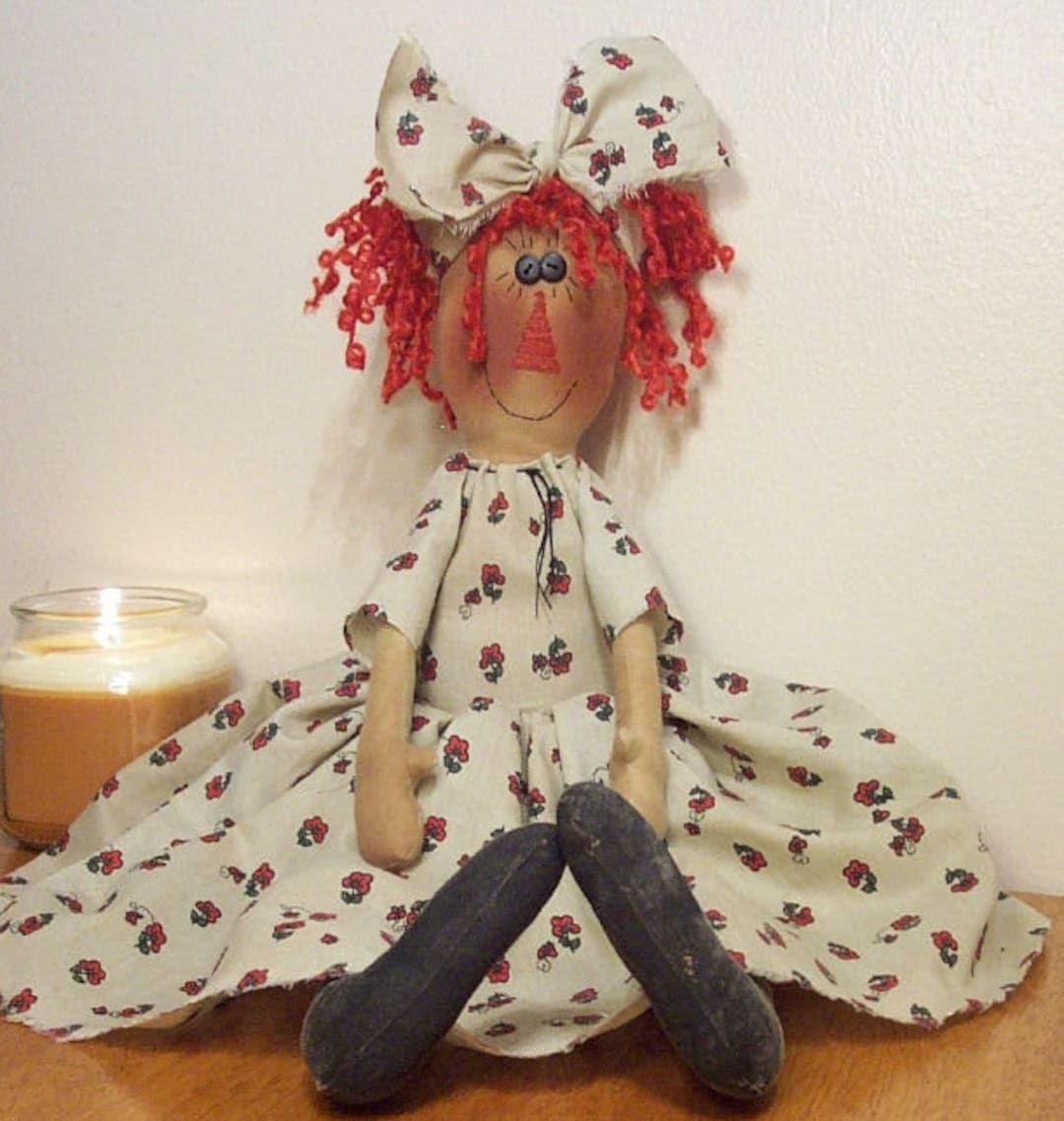 RP203E - Simple Annie, 21" Raggedy Ann Cloth Doll Pattern by Michelle ...