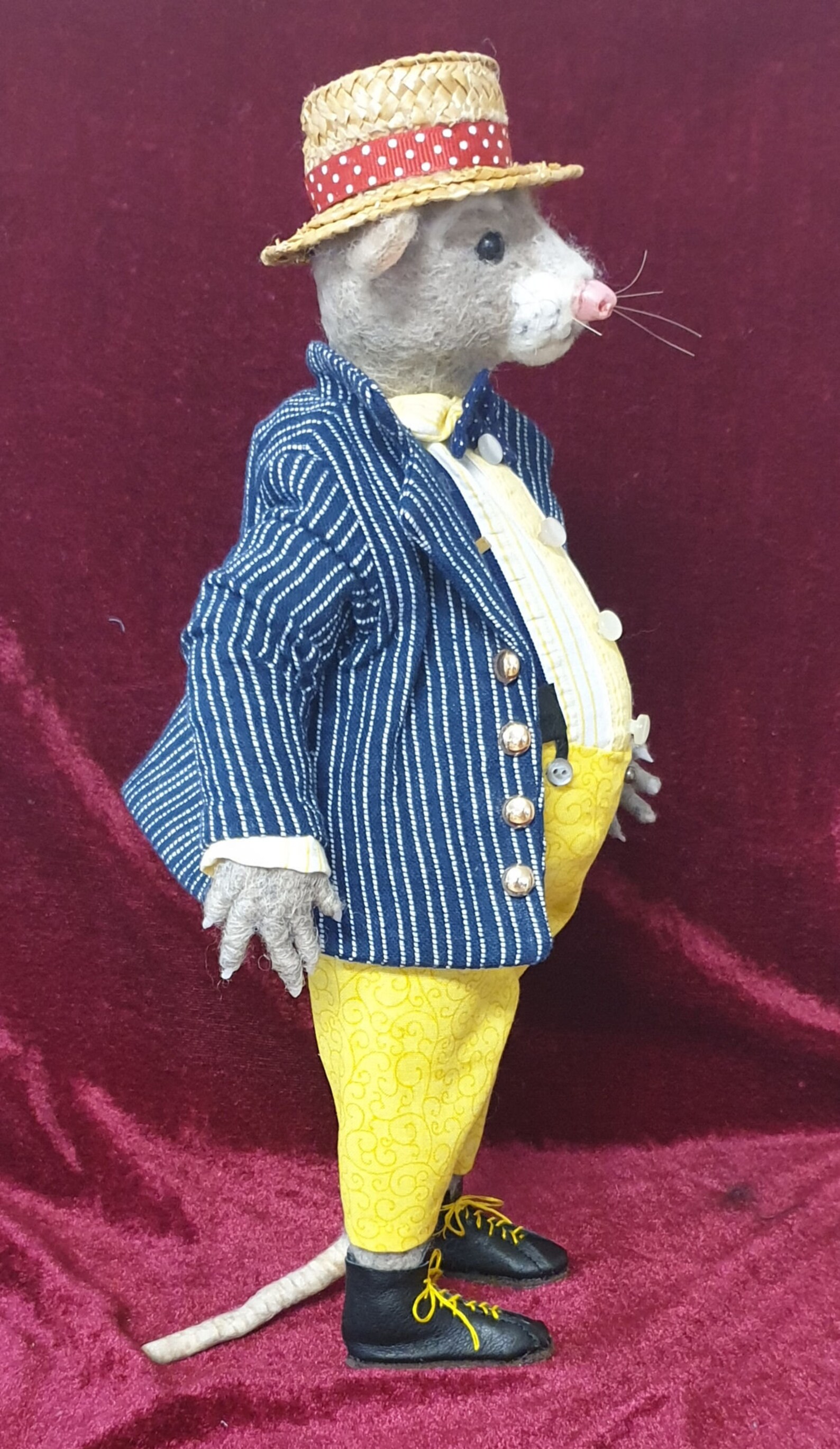 SR846E Ratty Rat Storybook Cloth Doll Making Sewing | Etsy