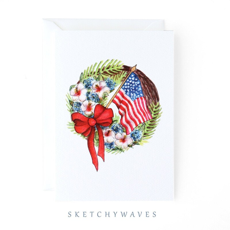 Patriotic Card - Etsy