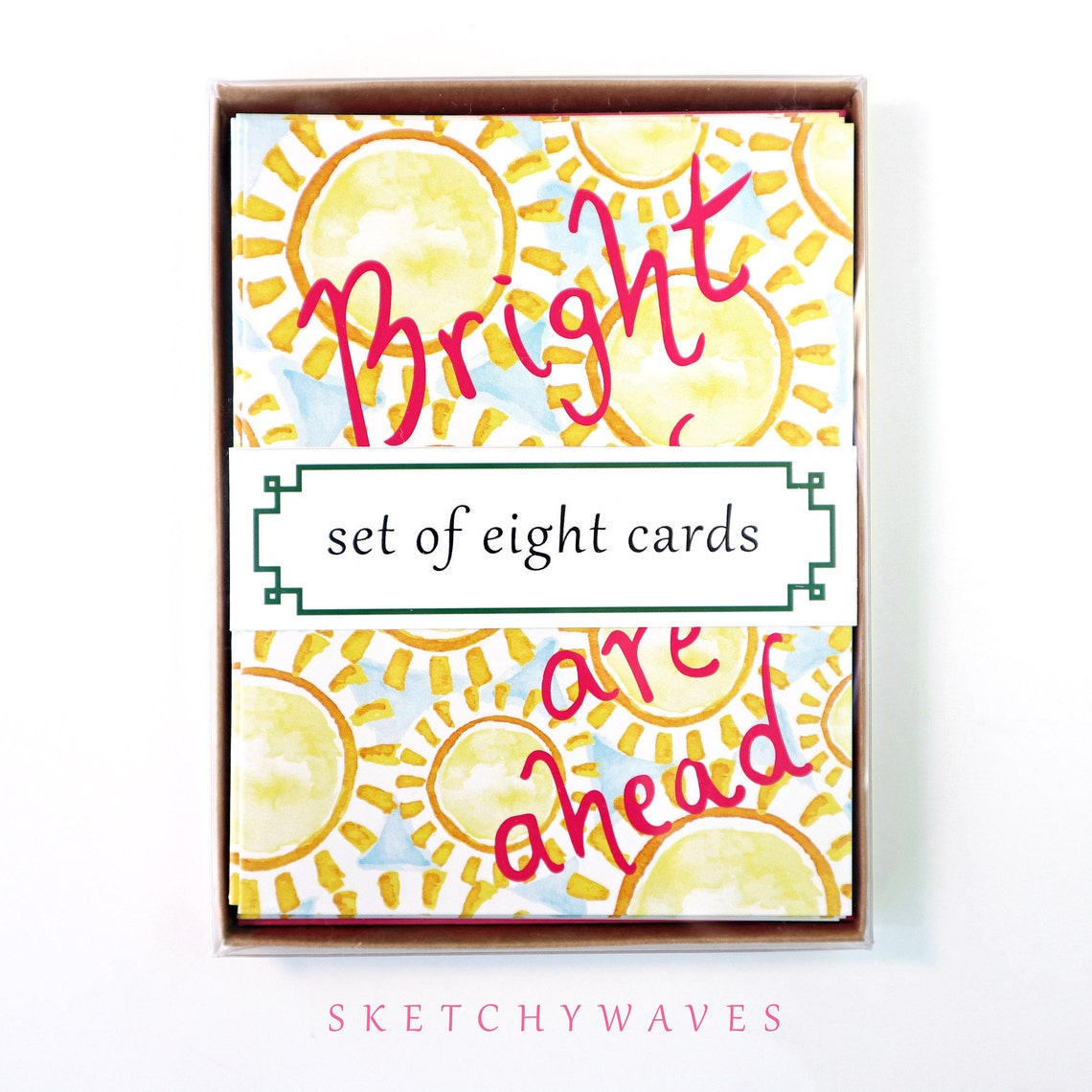 Sun Encouragement Card - Cheerful, Happy, Positive, Inspirational ...