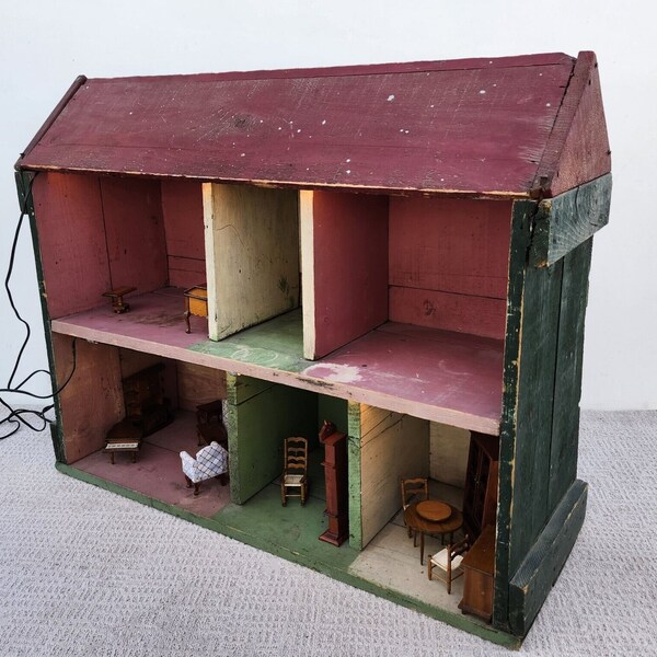 Wooden Doll House - Etsy