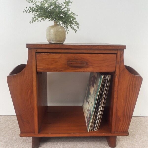 Magazine Rack Table - Etsy